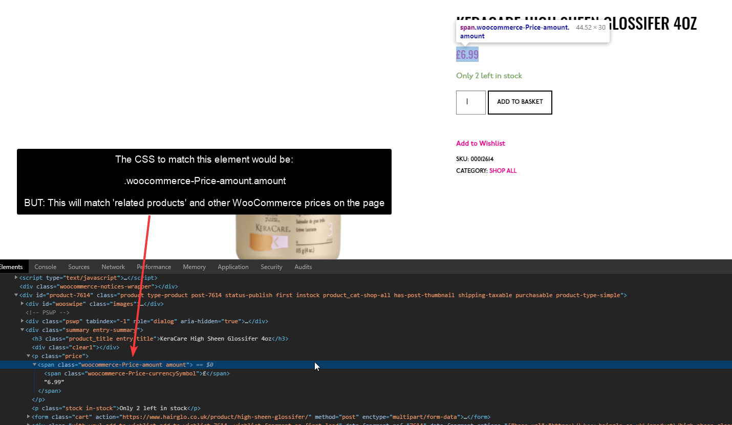 Scraping WooCommerce website prices - Super Speedy Plugins