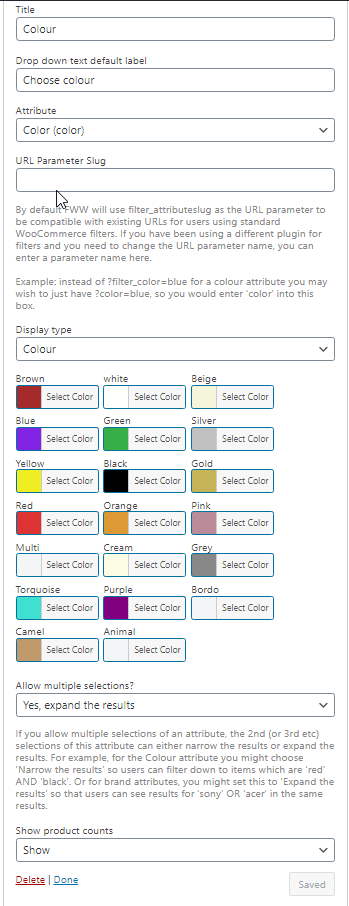 Colour Filter - Super Speedy Plugins